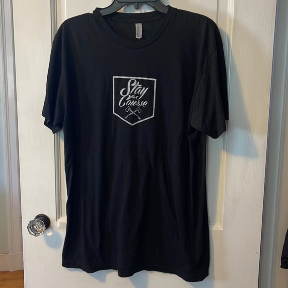 stay the course | Shirts | Mens Stay The Course Tshirt Printed On An ...